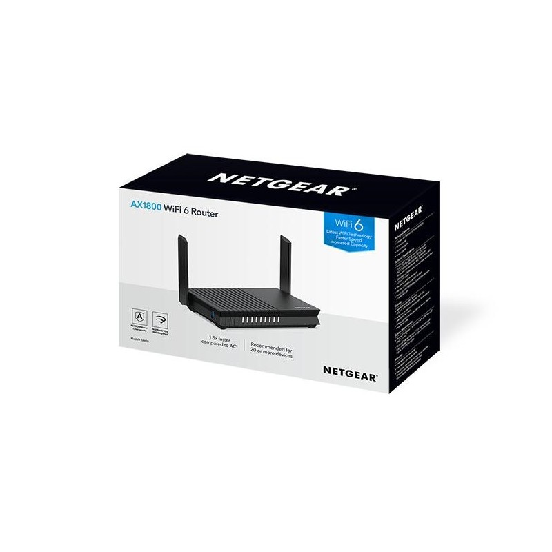 Netgear AX1800 WiFi Router (RAX20)